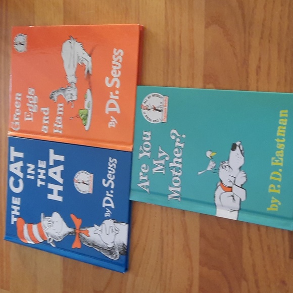 Other | Dr Seuss 3 Book Lot Cat In Hat Green Eggs Ham | Poshmark